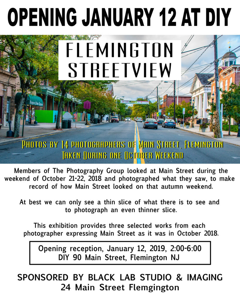 STREETVIEW EXHIBIT JAN. 12 – Flemington DIY